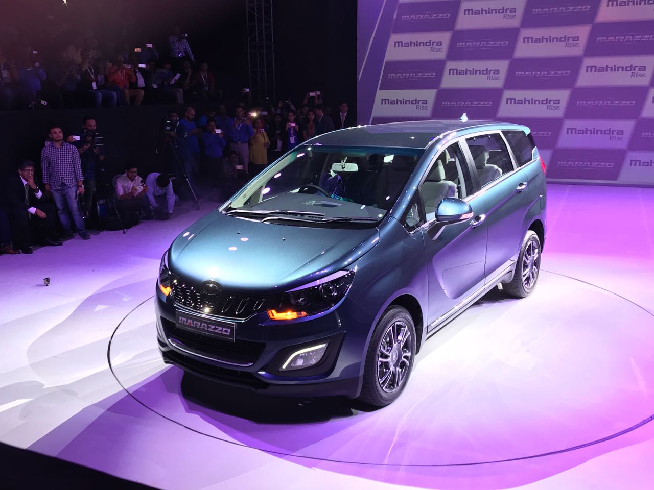 Live Launch: Mahindra Marazzo MPV - The Toyota Innova Crysta, Maruti ...