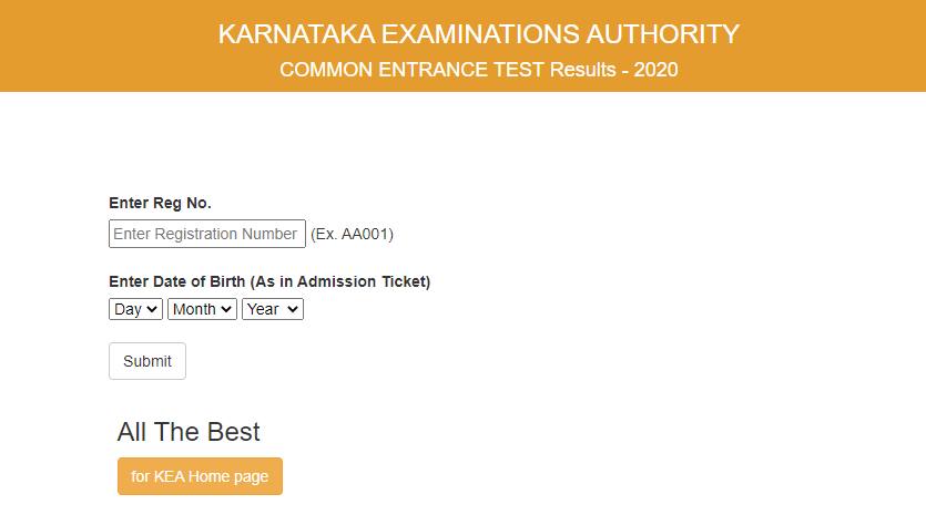 KCET Result 2020 Declared | Karnataka declares Common Entrance Test ...